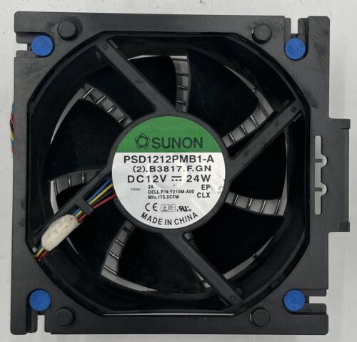 Dell PowerEdge T310 Server Cooling Fan & Shroud Assembly- D380M
