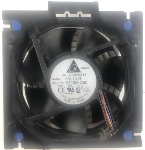 Dell PowerEdge T310 Server Cooling Fan & Shroud Assembly- D380M