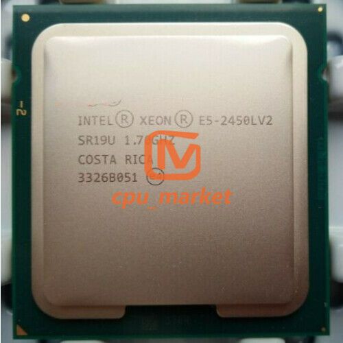 Intel Xeon E5-2450L v2 1.7GHz LGA 1356 10-Core 25M 60W CPU Processor