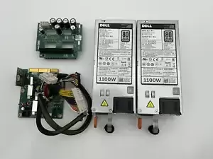 DELL Dual Power Supply 1100W & Distribution Board Poweredge Server R520